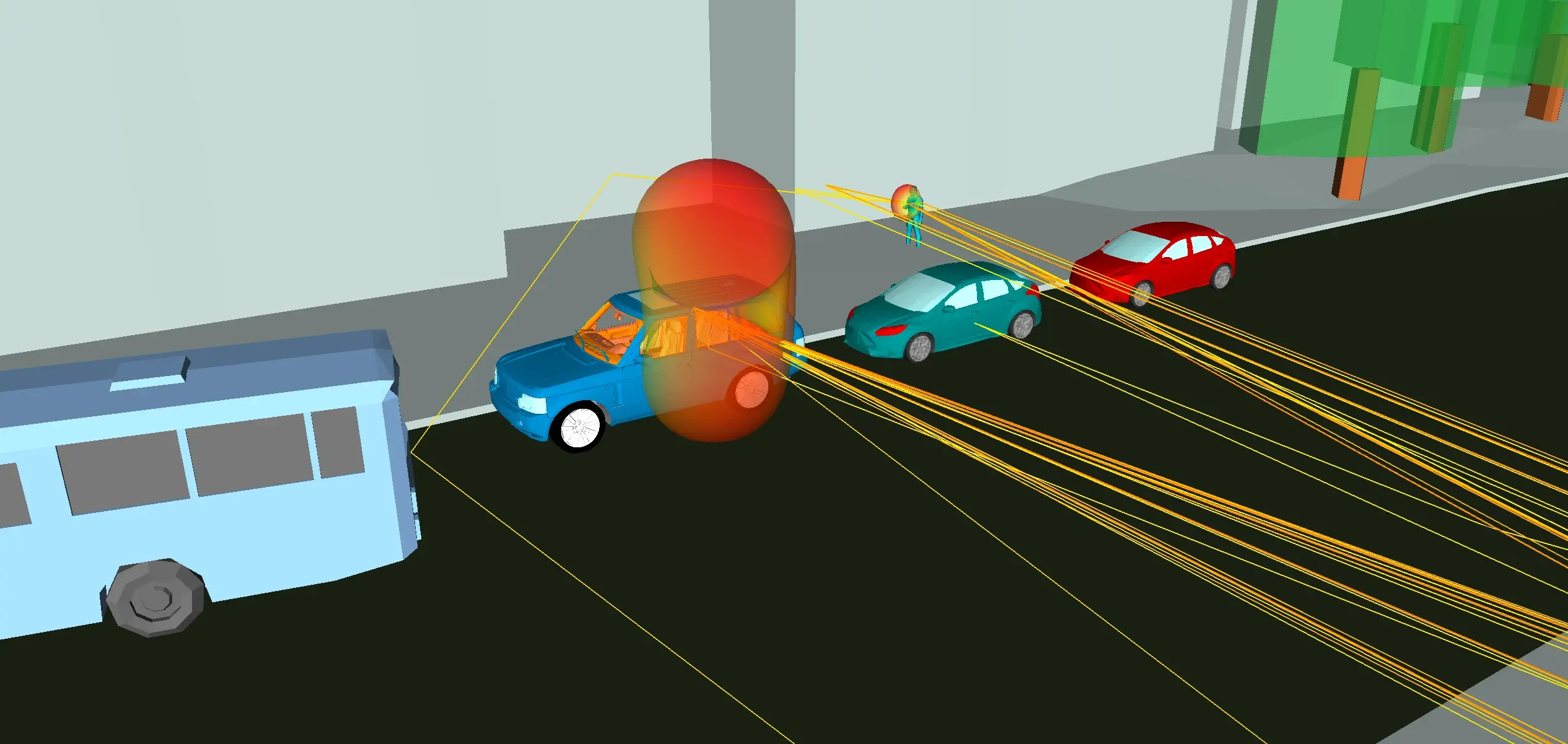 Time-Based Mobility of RF Systems in Wireless InSite Release 4.0 | Remcom