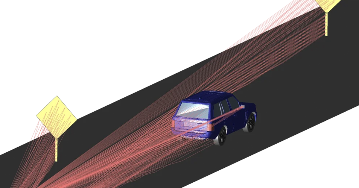 Targeted Ray Casting | WaveFarer® Radar Simulation Software | Remcom