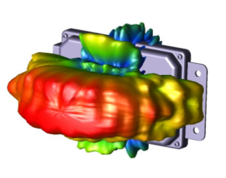 EM Simulation of Automotive Radar Mounted in Vehicle Bumper | Remcom