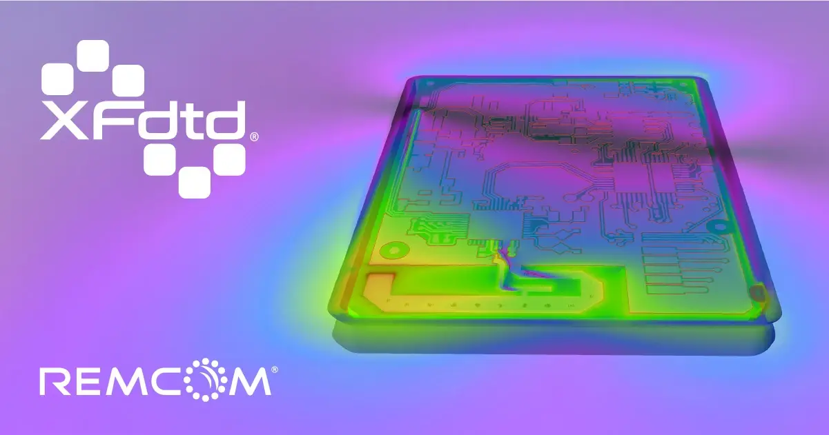 UWB Direction Finding Phase Difference Simulation in XFdtd | Remcom